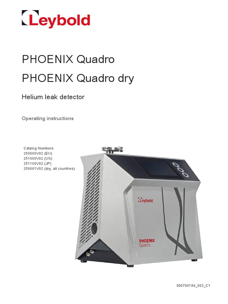 Leybold Phoenix Quadro Manual PDF | PDF | Nature | Computing And ...