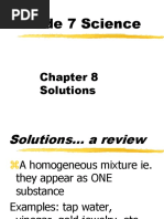 Year 7 Worksheet: Pure Substances & Mixtures | PDF