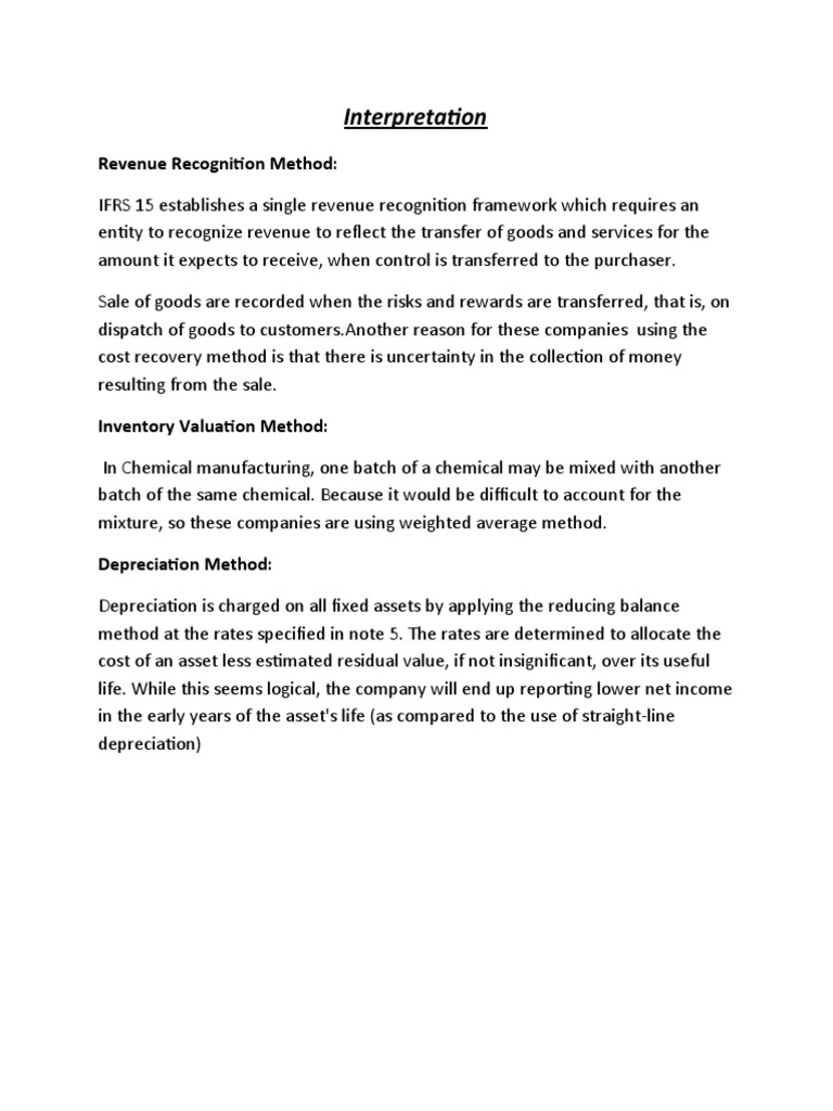 Revenue Recognition Method Afs | PDF