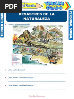 Sopa de Letras: Desastres Naturales | PDF