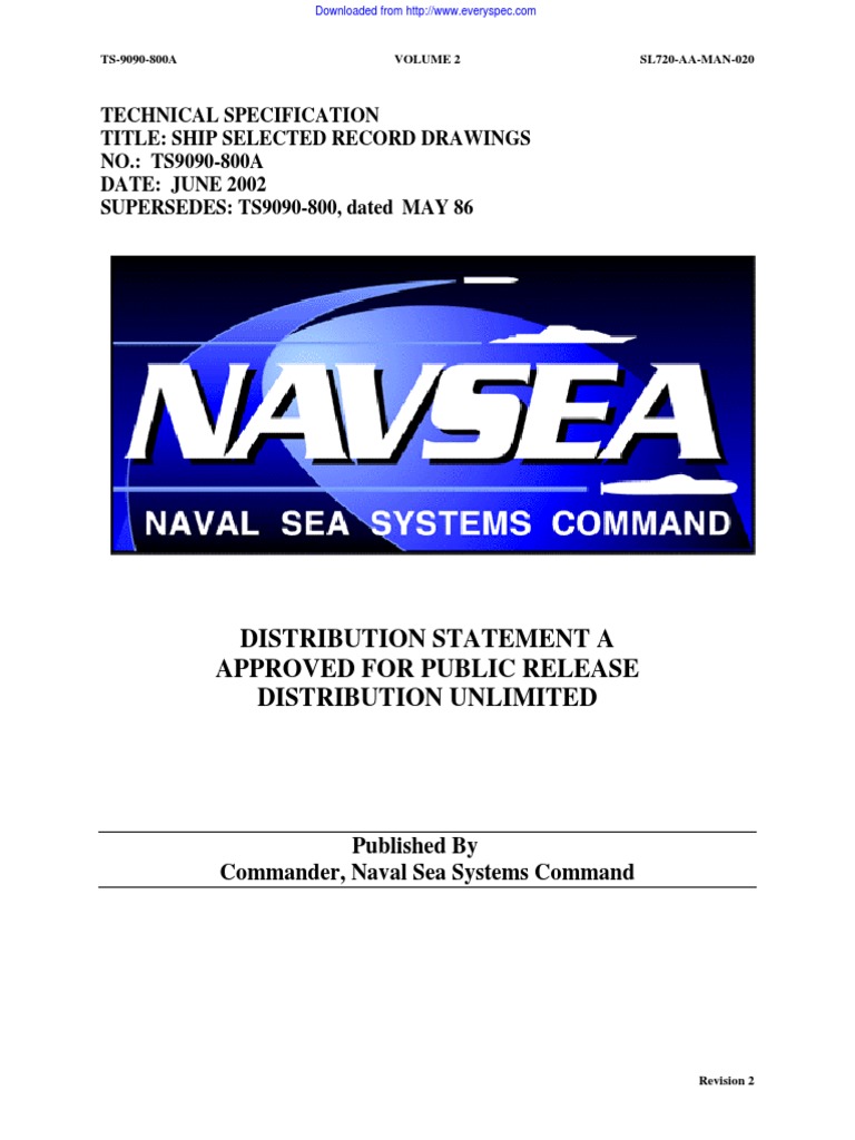 Ship Selected Record Drawings Volume 2 | PDF | Specification (Technical ...
