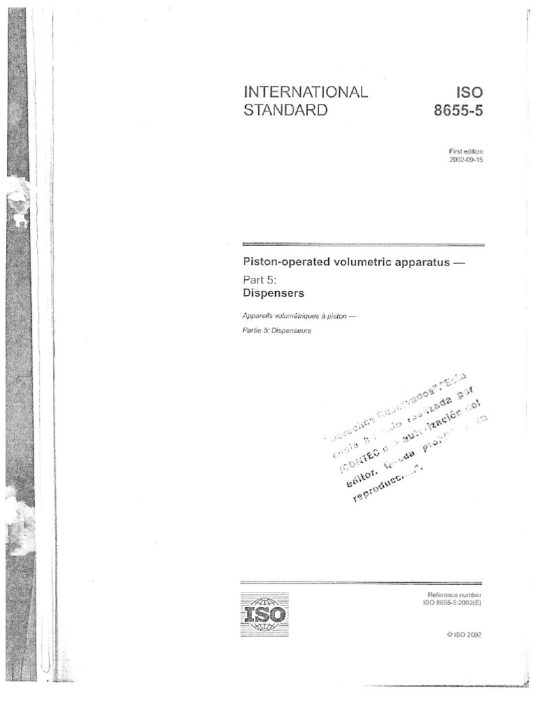 Iso 8655-5 | PDF