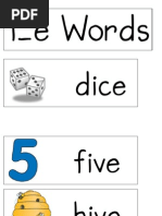 Short I Anchor Chart | PDF