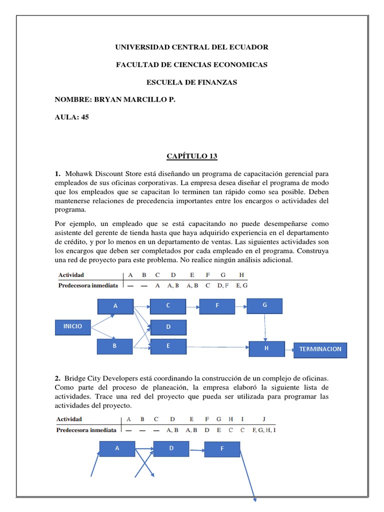 Ejercicios Capitulo 13 PDF | PDF | Business | Negocios