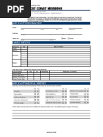 Missionary Health Evaluation Guidelines | PDF | Oral Hygiene | Dentistry
