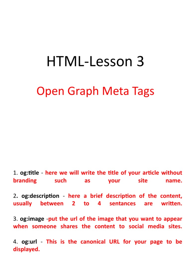 HTML-Lesson 3 | PDF