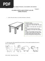 Engleza Fise de Lucru Clasa A 3-A | PDF | Foreign Language Studies