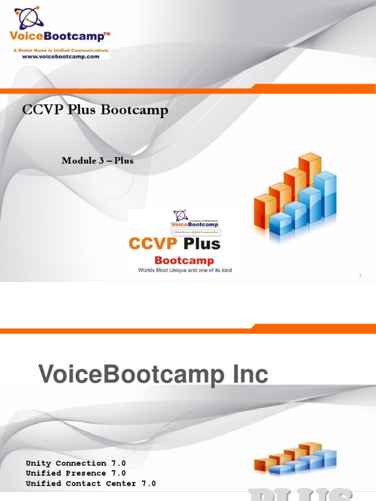 CCVP Plus Bootcamp | PDF | Voicemail | Session Initiation Protocol