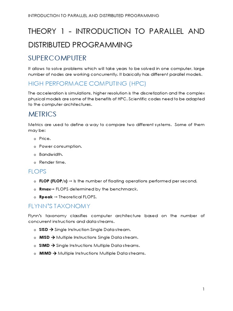 Introduction To Parallel and Distributed Programming | PDF | Parallel ...
