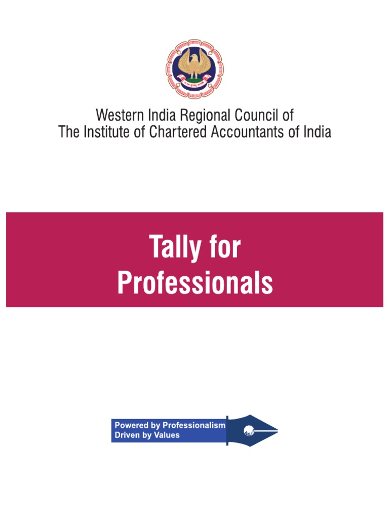 Tally Full Book | PDF | Audit | Microsoft Excel