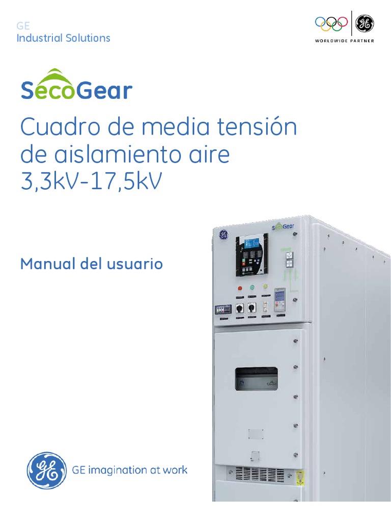 SecoGear PV17.5 Insulation Switchgear UserManual 2012 ES | PDF | Transformador | Electricidad