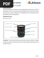 Lens Basics | PDF | Camera Lens | Camera