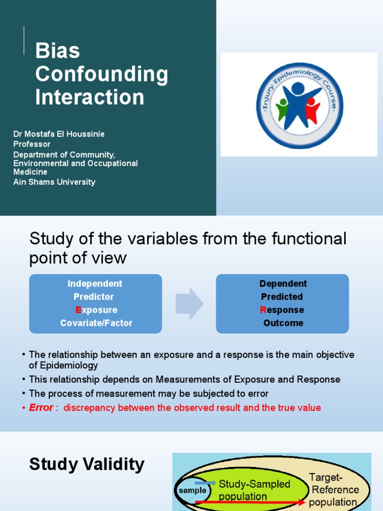 4 Confounding - and - Interaction Hosini Corrected | PDF | Confounding | Bias