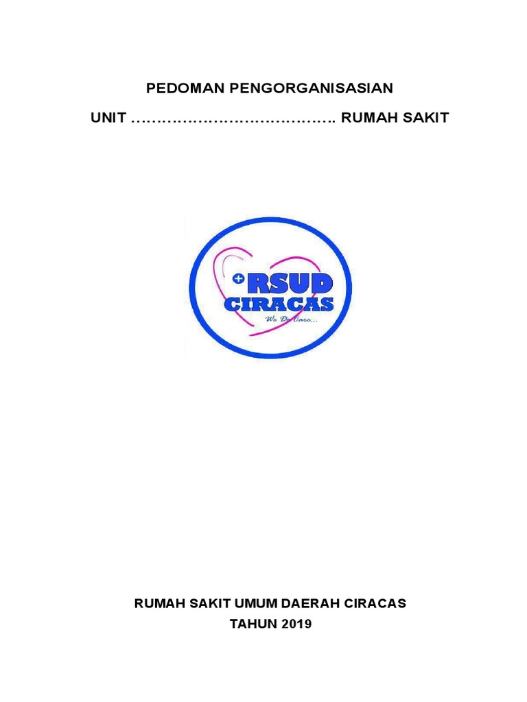Template Pedoman Pengorganisasian PPRA | PDF