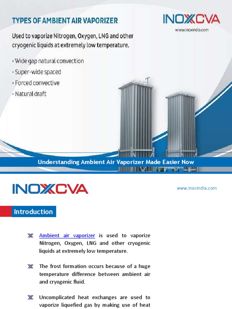 Ambient Air Vaporizers Guide | PDF