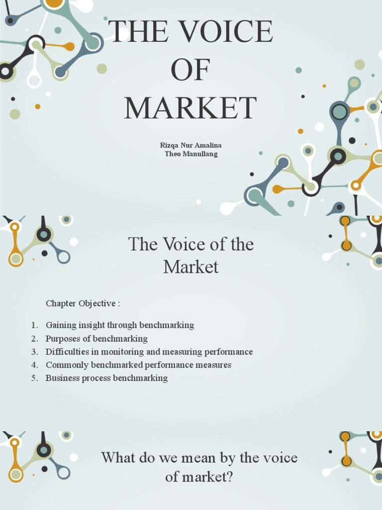 The Voice of Market | PDF | Benchmarking | Business