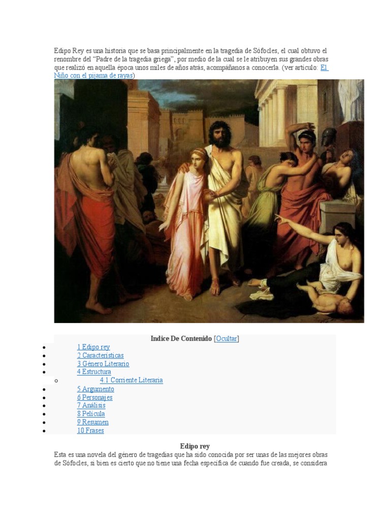 Edipo Rey | PDF | Edipo | Sófocles