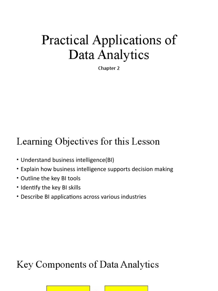 Chapter 2 With Notes | PDF | Business Intelligence | Analytics