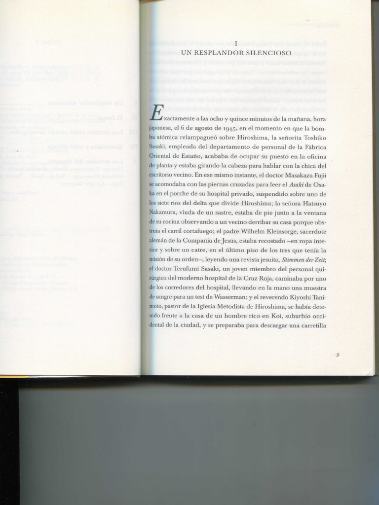 Hiroshima - John Hersey | PDF