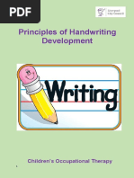 HWT Developmental Teaching Order Letter Formation | PDF | Writing | Text