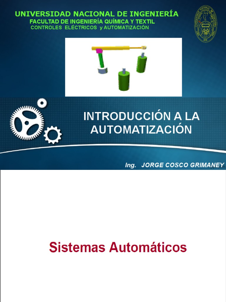 Introduccion A La Automatizacion | PDF | Automatización | Controlador lógico programable
