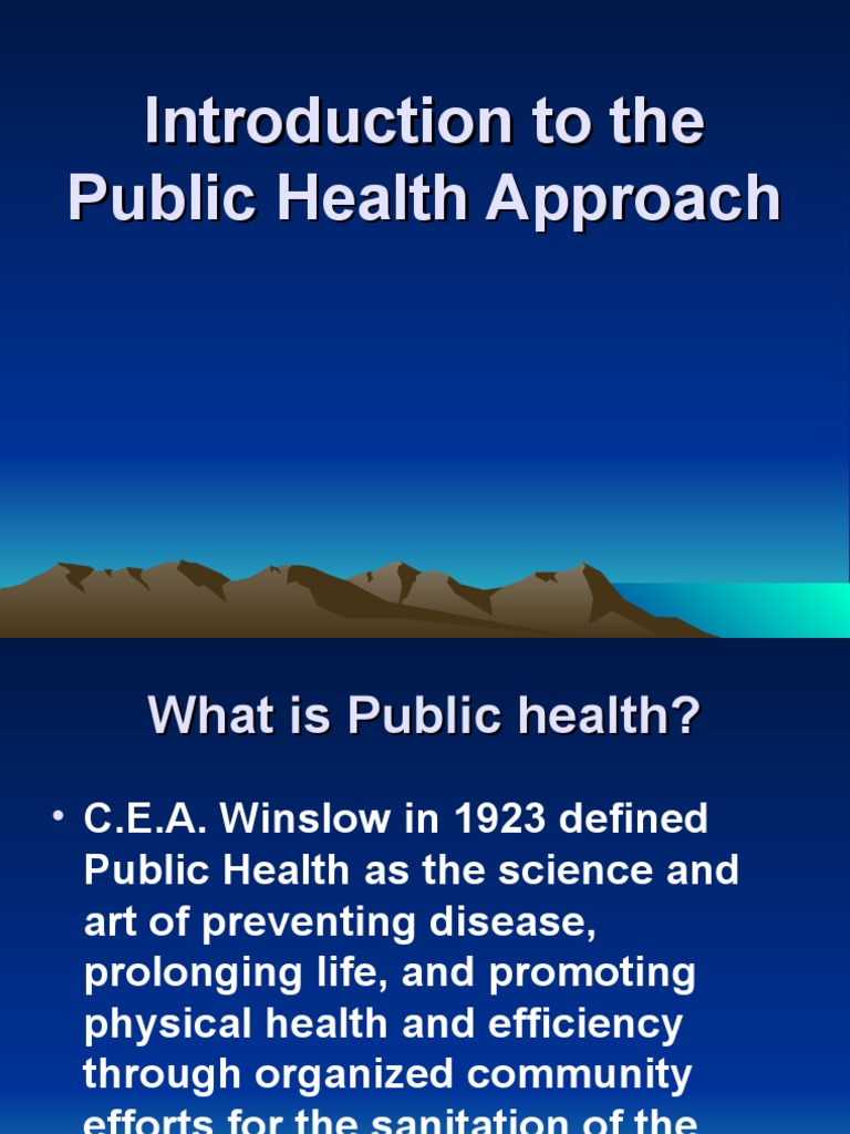 Concepts of Public Health - Lecture 10 | PDF | Public Health | Health Care