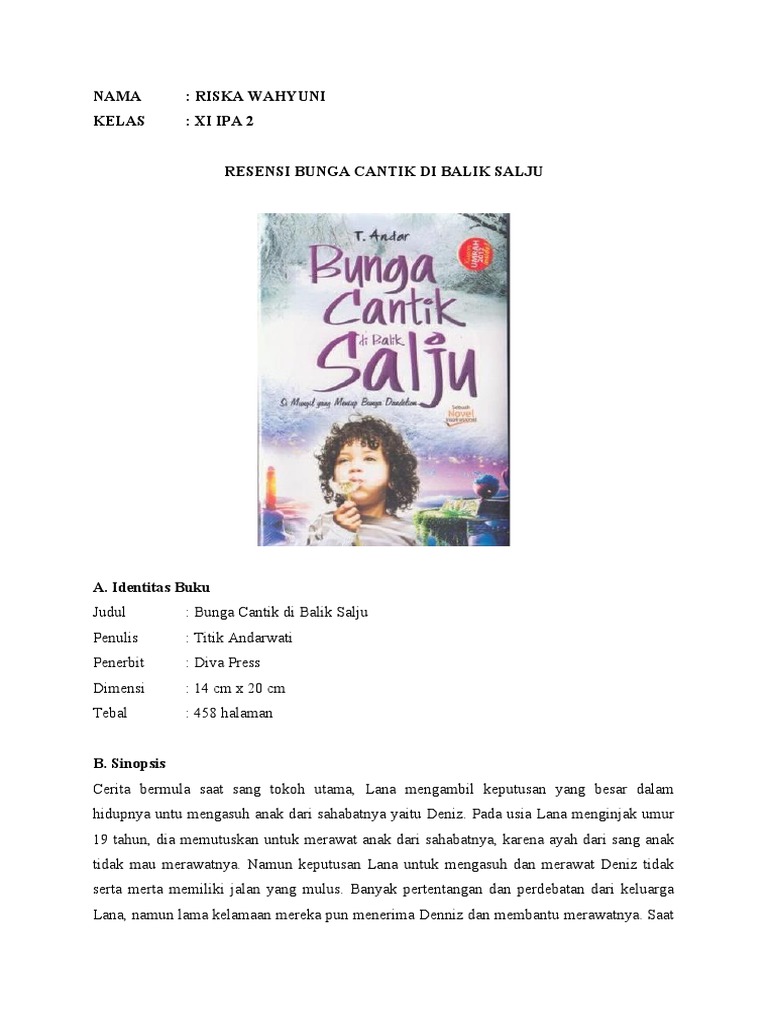 Resensi Novel 2 | PDF | Fiksi Misteri, Thriller, & Kejahatan