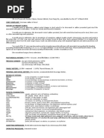 Contoh Case Clerking | PDF | Surgery | Operating Theater