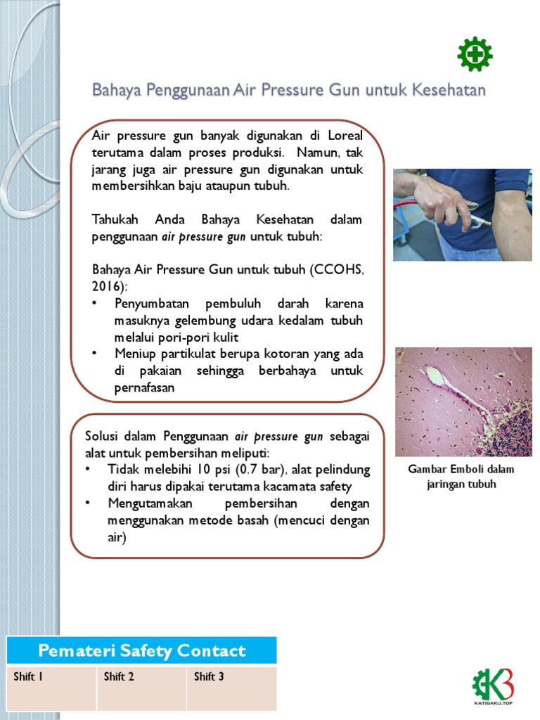 Bahaya Air Pressure Gun untuk Kesehatan | PDF | Pengembangan Diri ...