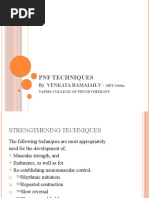 Proprioceptive Neuromuscular Facilitation - TECHNIQUES | PDF | Muscle ...