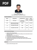 Modern CV Format of Bangladesh | PDF | Sales | Bangladesh