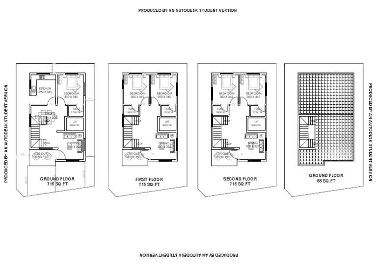 Autodesk Student Version Layout | PDF | Buildings And Structures ...