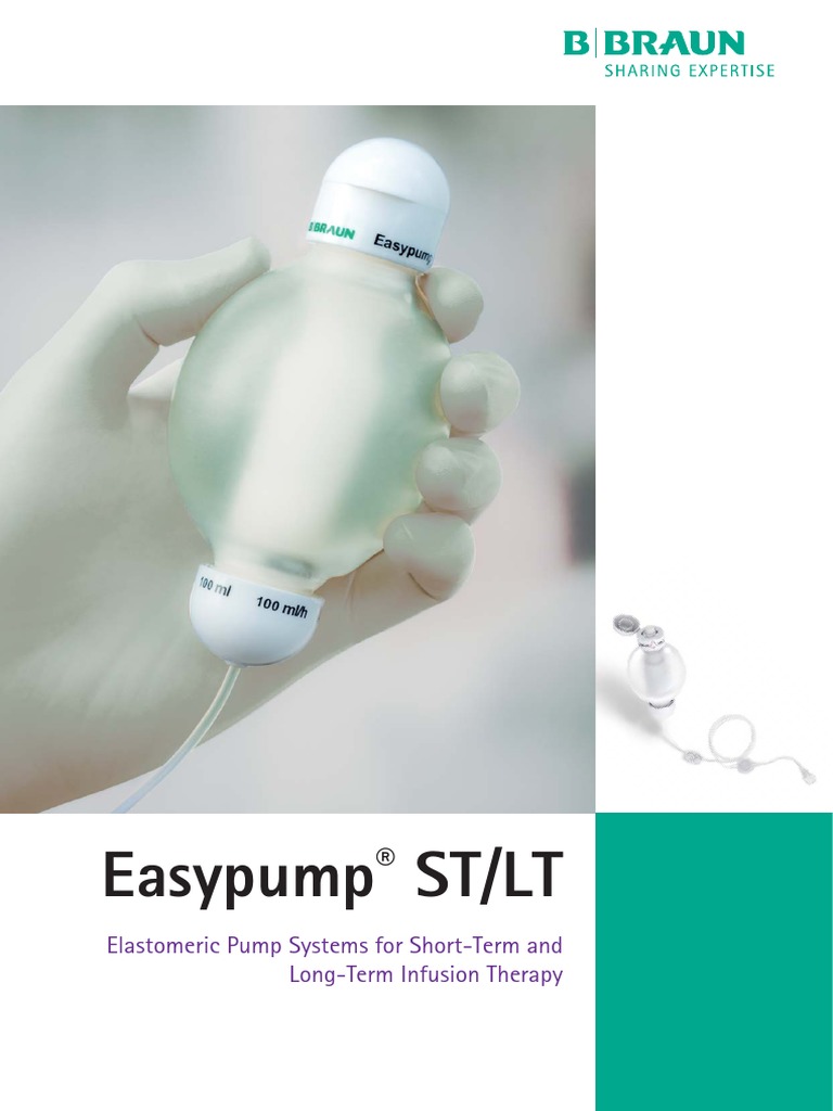 Easypump ST/LT: Elastomeric Pump Systems For Short-Term and Long-Term Infusion Therapy | PDF ...
