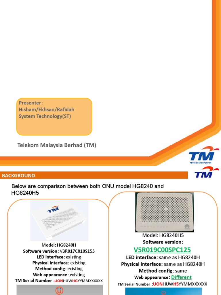 HG8240H5 ONU Setup Guide | PDF | Login | Ip Multimedia Subsystem