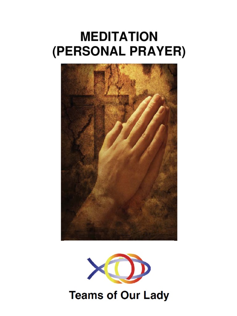 Personal Prayer Guide - Meditation | PDF | Christian Meditation | Prayer