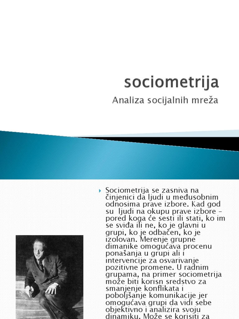 6 - Sociometrija | PDF