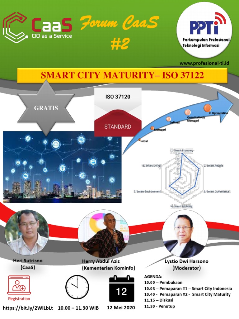 Forum Caas #2: Smart City Maturity - Iso 37122 | PDF