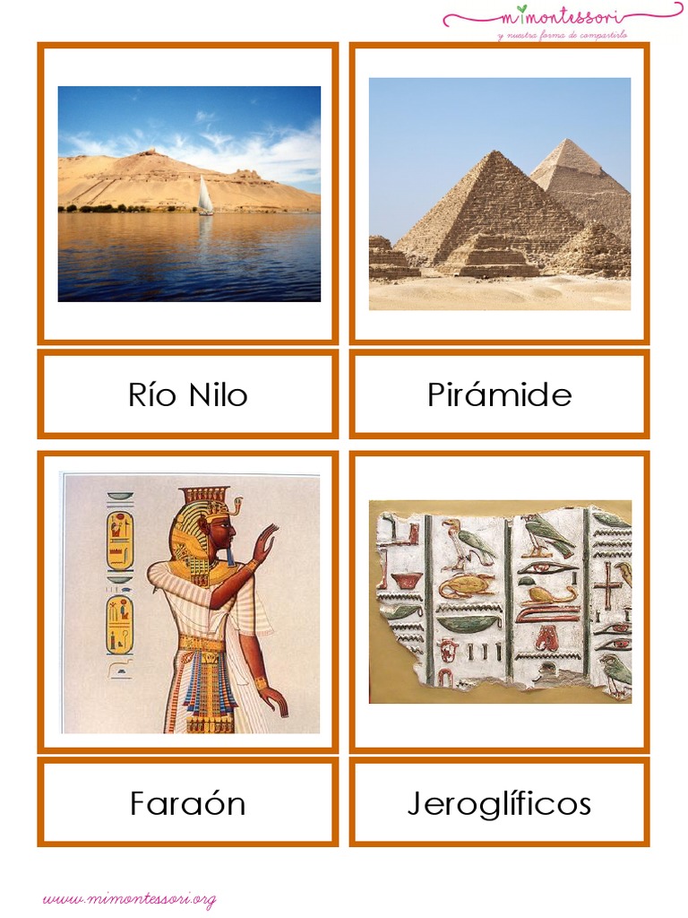 Elementos Clave del Antiguo Egipto | PDF | Jeroglíficos egipcios ...