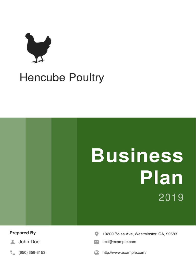 A Sample Business Plan For Poultry Farming | PDF | Current Liability ...