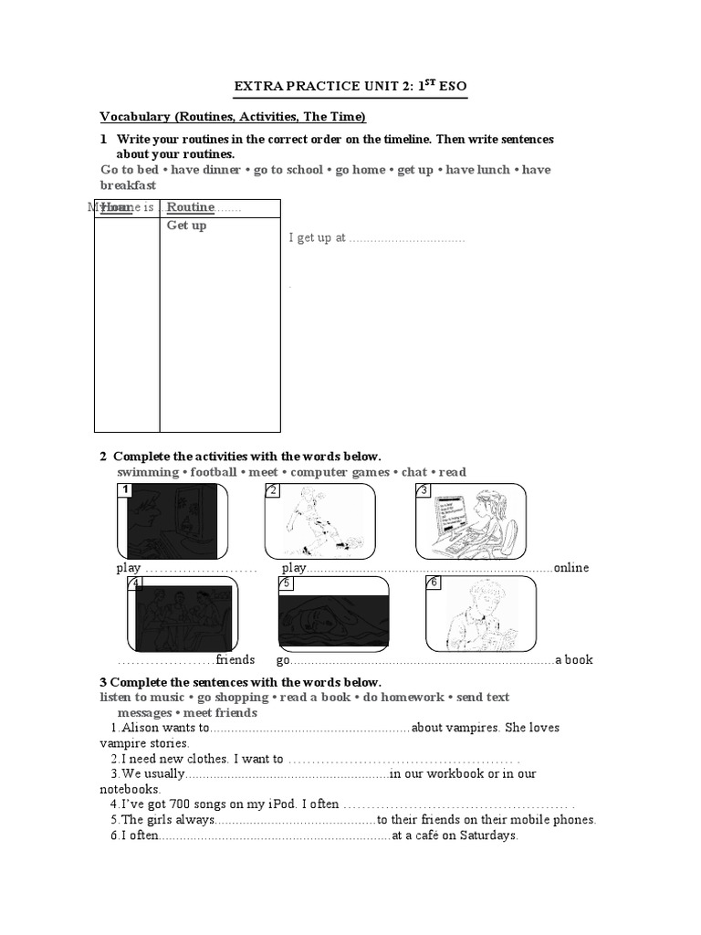 Extra Practice Unit 2 | PDF | Linguistic Morphology | Language Mechanics