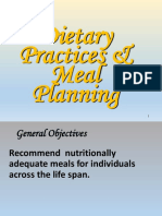 N4-Nutrition-and-Menu-Planning | PDF | Menu | Lunch