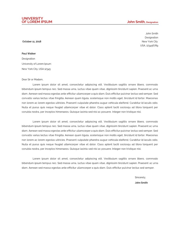 University of Lorem Ipsum: Paul Walker | PDF