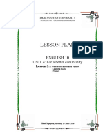 PPP Lesson Plan | PDF | Learning | Lesson Plan