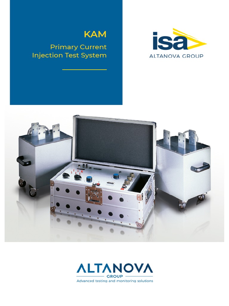 Primary Current Injection Test System | PDF | Power Supply | Transformer