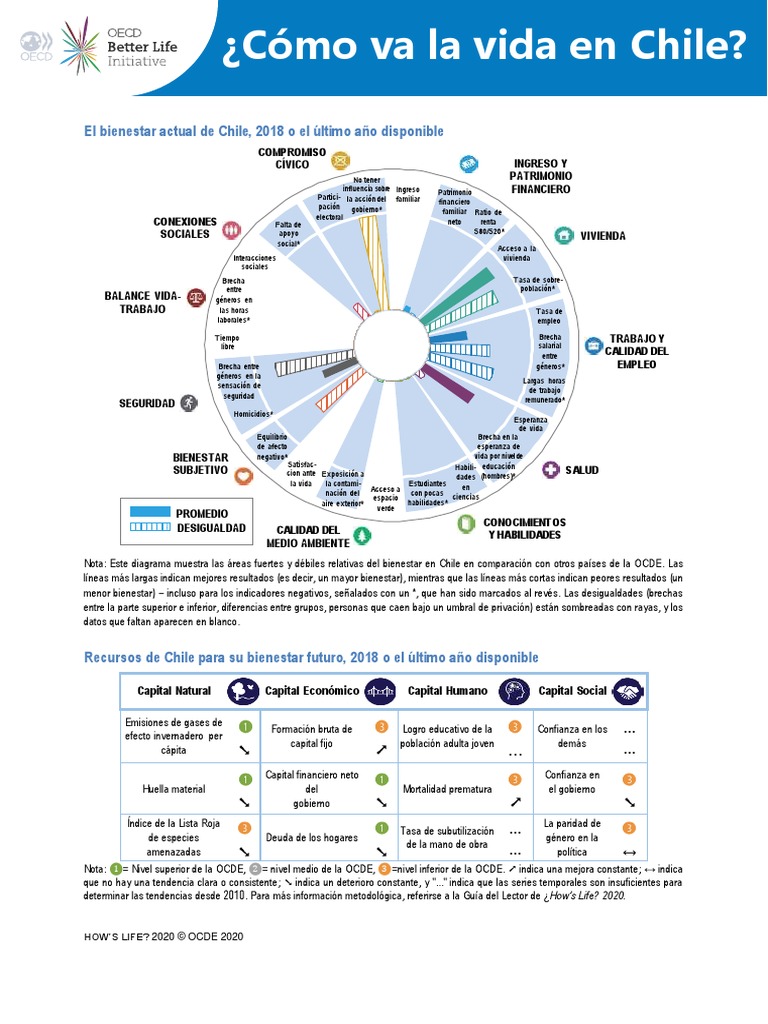 Better Life Initiative Country Note Chile in Spanish PDF | PDF ...