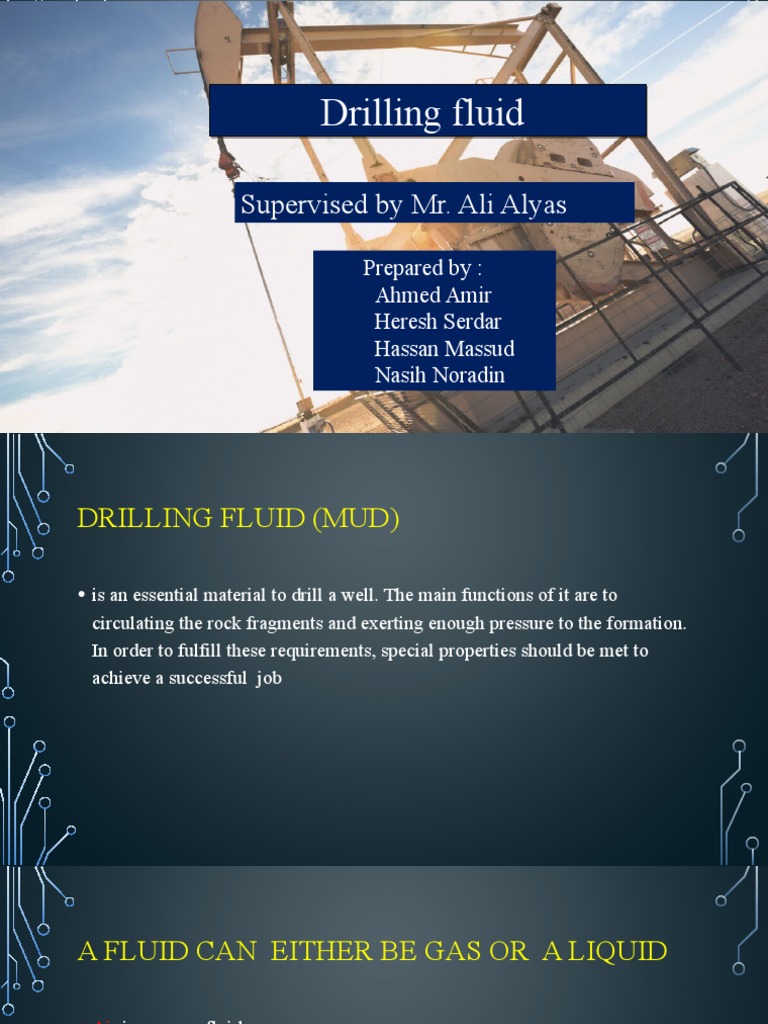 Drilling Fluid Properties and Functions | PDF | Self-Improvement ...