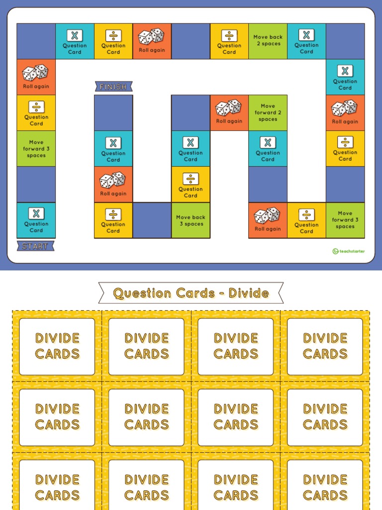 Multiply and Divide Board Game Rules | PDF | Gaming | Tabletop Games