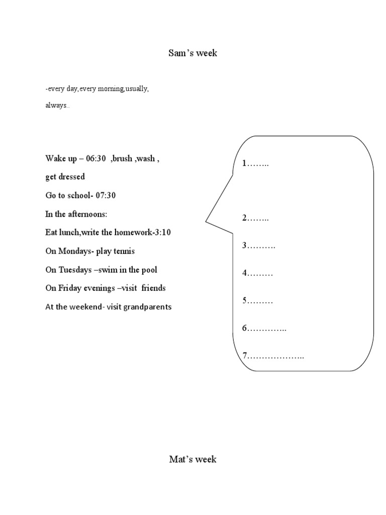 Worksheet-Daily Routine | PDF | Games & Activities | Self-Improvement