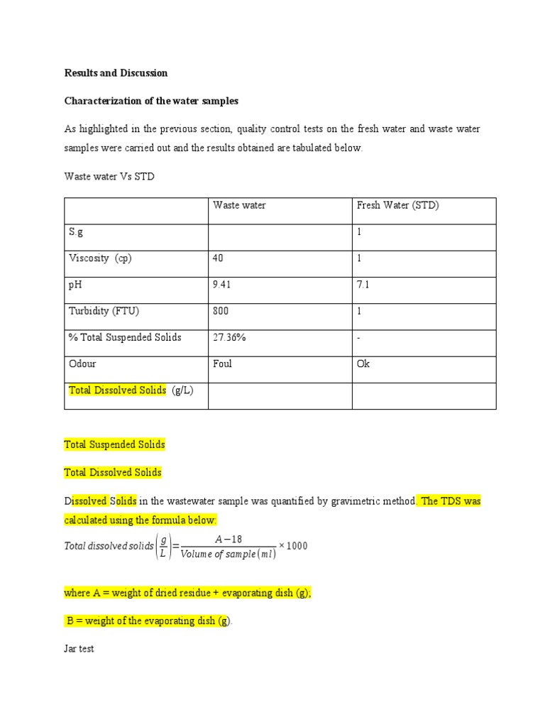 Results and Discussion | PDF | Physical Sciences | Chemical Substances