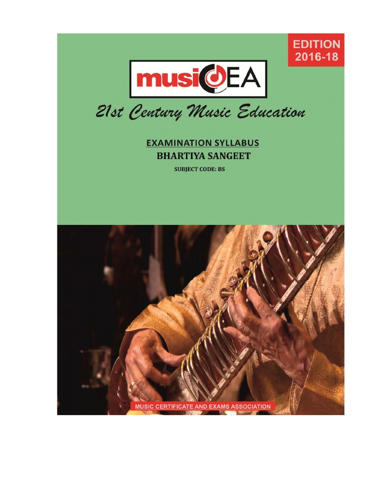 Bhartiya Sangeet Guide | PDF | Test (Assessment) | Chord (Music)